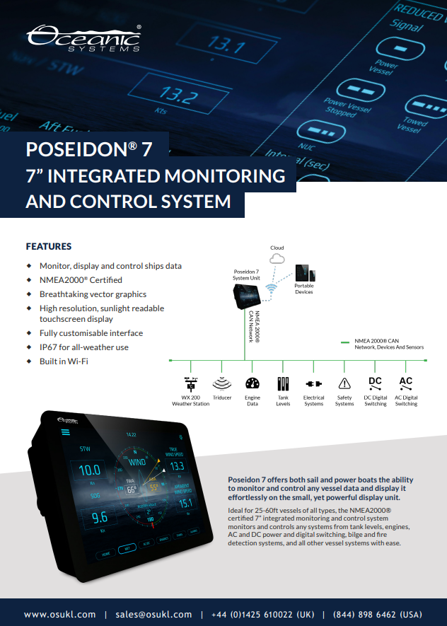 B.I.S. Electronics GmbH - Poseidon 7 - Oceanic Systems